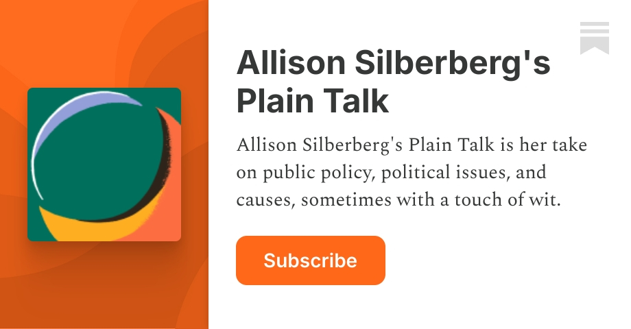 Allison Silberberg's Plain Talk | Substack