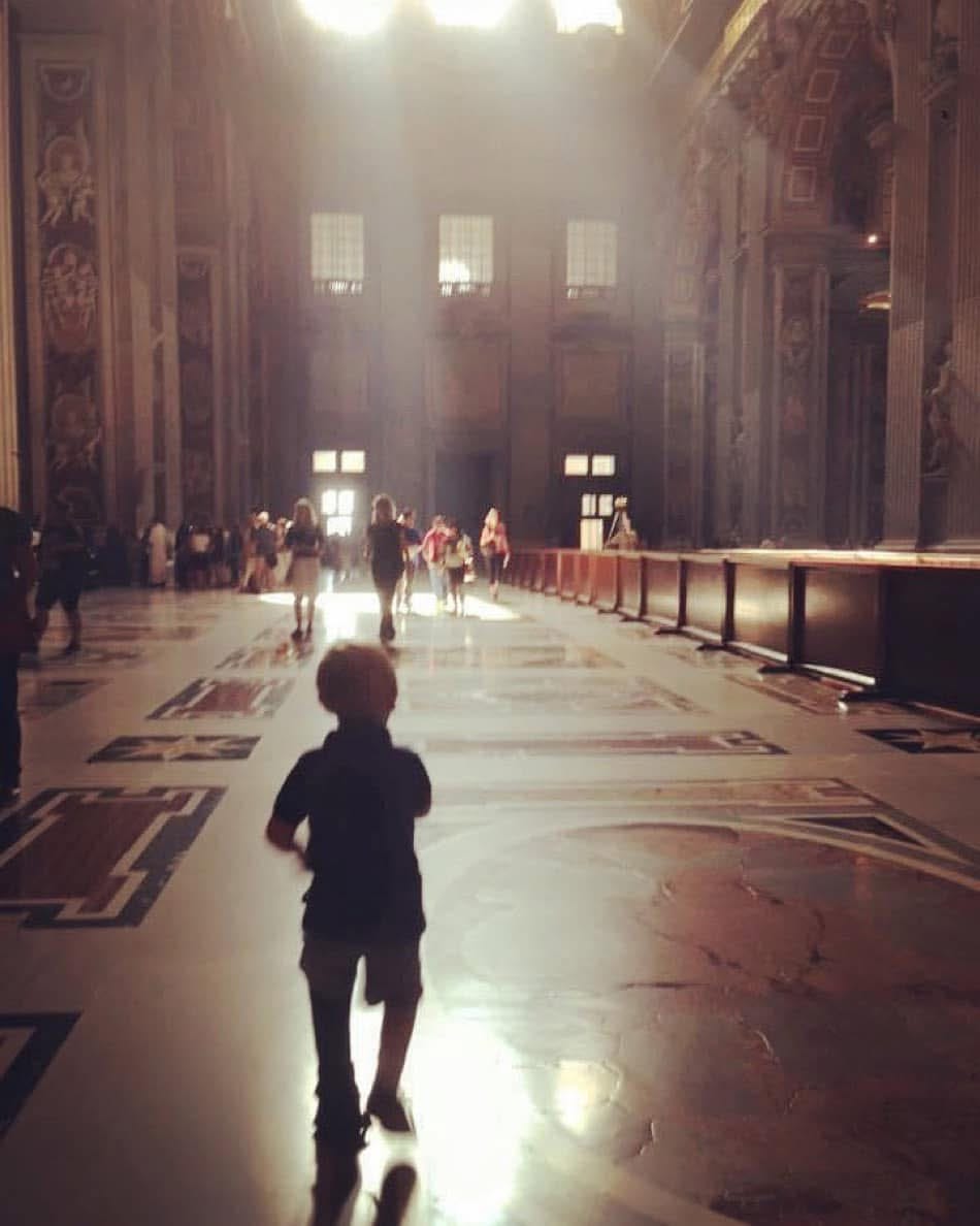 "I don't know, son. We're following Jesus."