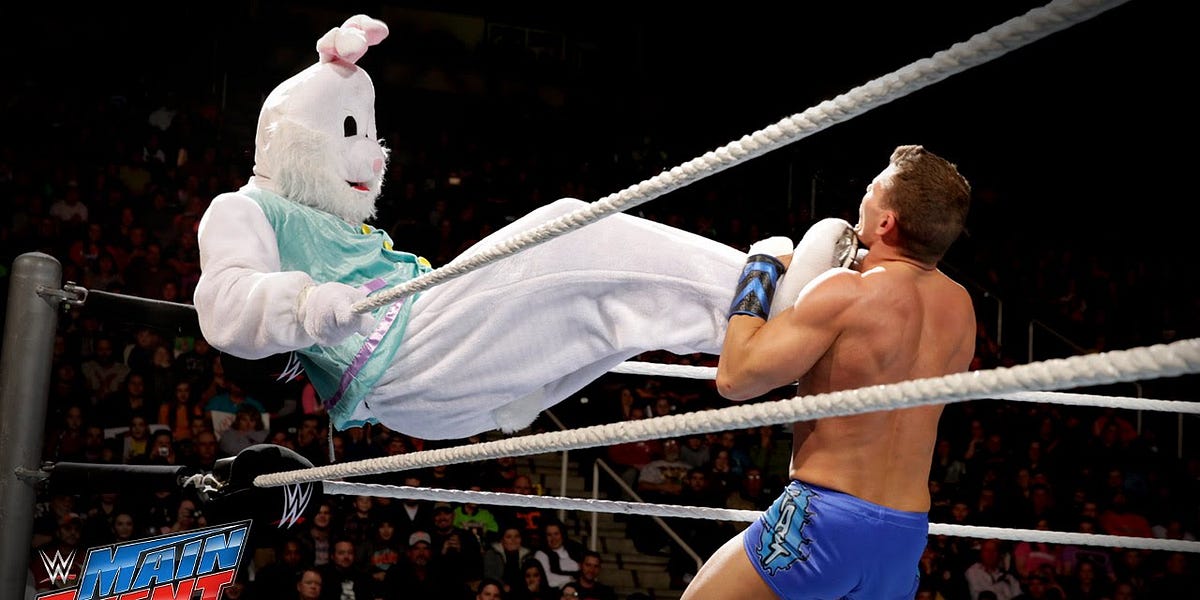 The Easter Bunny & Wrestling - by Jeff Quinton