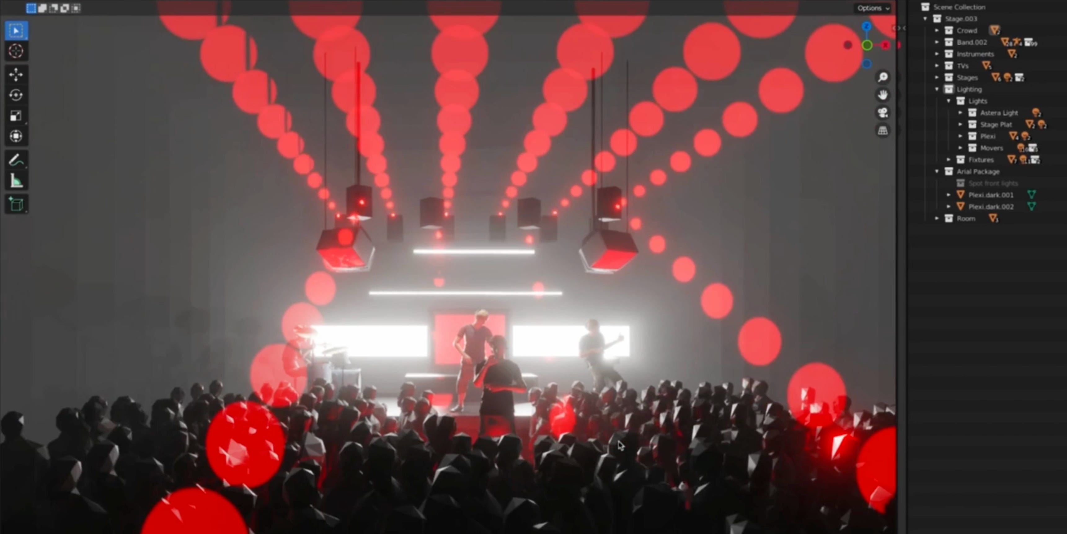 Designing Immersive Live Shows - Rue Defense Tape Club