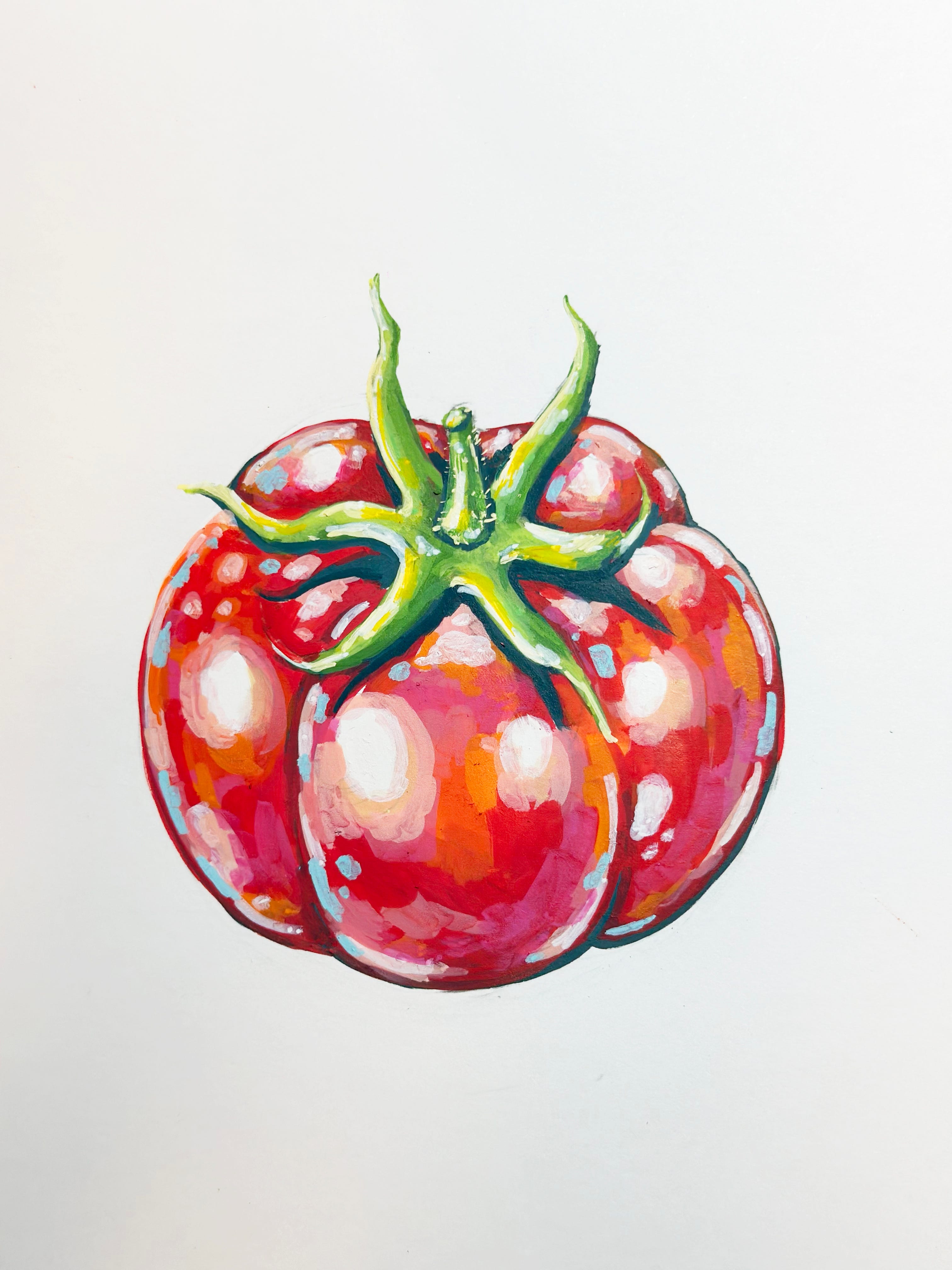 How To Draw A Tomato: Step-By-Step Guide - by Bianca Bosso