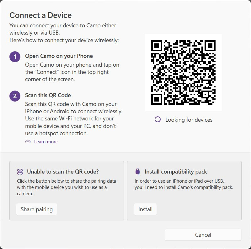 Use your Phone camera as a PC webcam for better quality