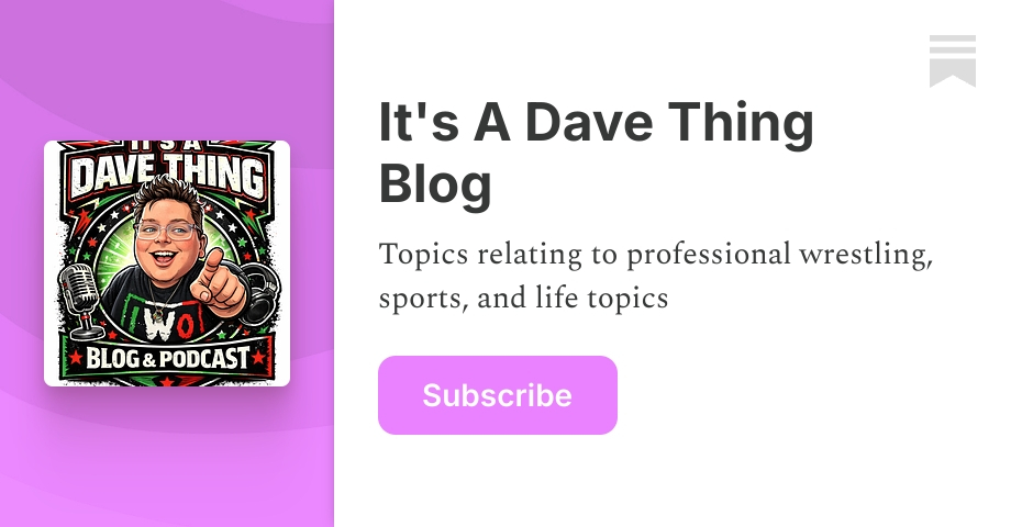 It's A Dave Thing Blog | Dave Harding | Substack