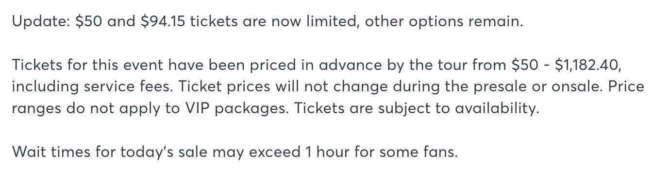 Ticketmaster Dynamic Pricing vs. Platinum Tickets. What’s the Difference?