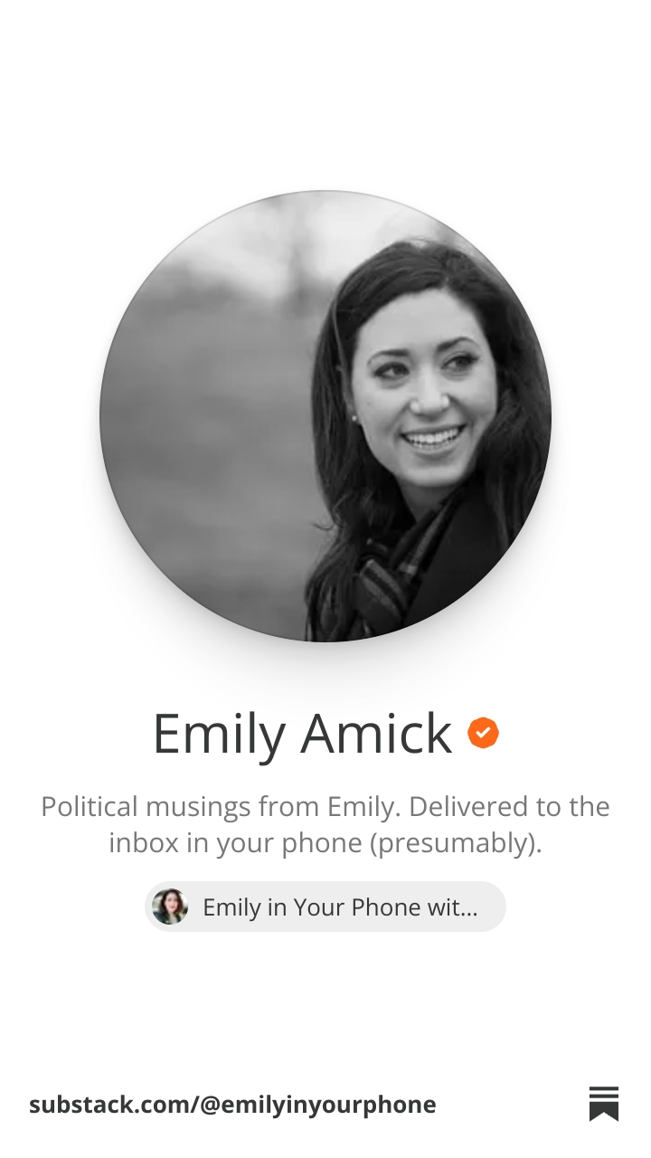 Emily Amick | Substack
