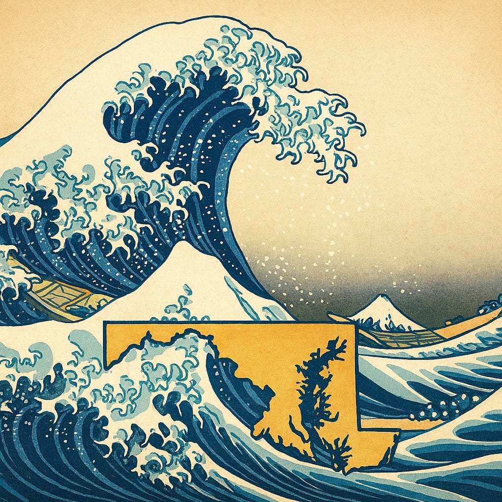 Blue Wave Coming! - by Barry - The Maryland Wire