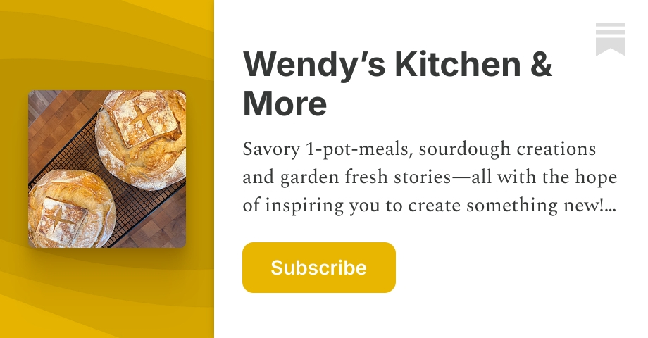 Wendy’s Kitchen & More | Wendy Henry | Substack