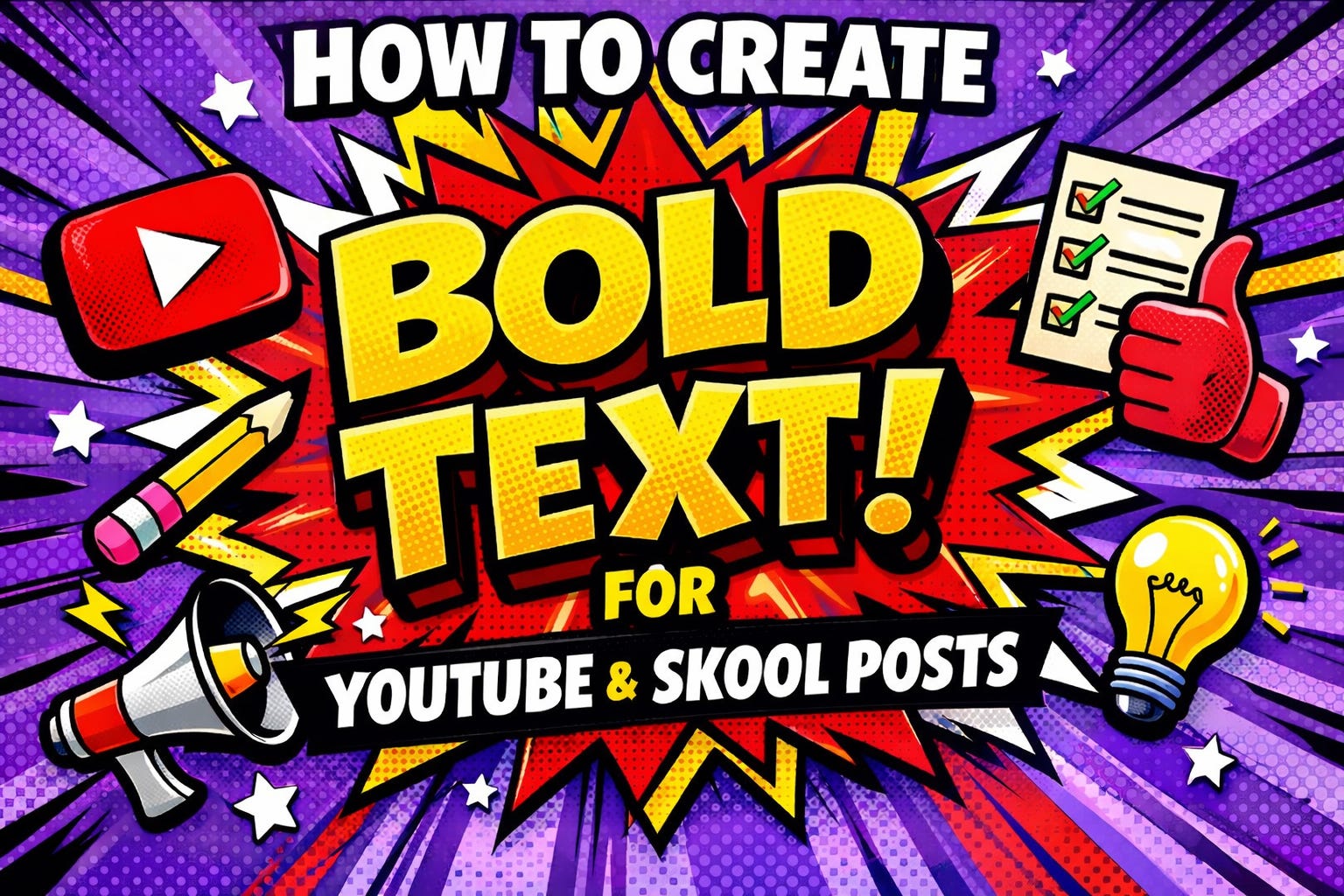 How to Create Bold Text for YouTube Descriptions, Substack, Pinterest ...