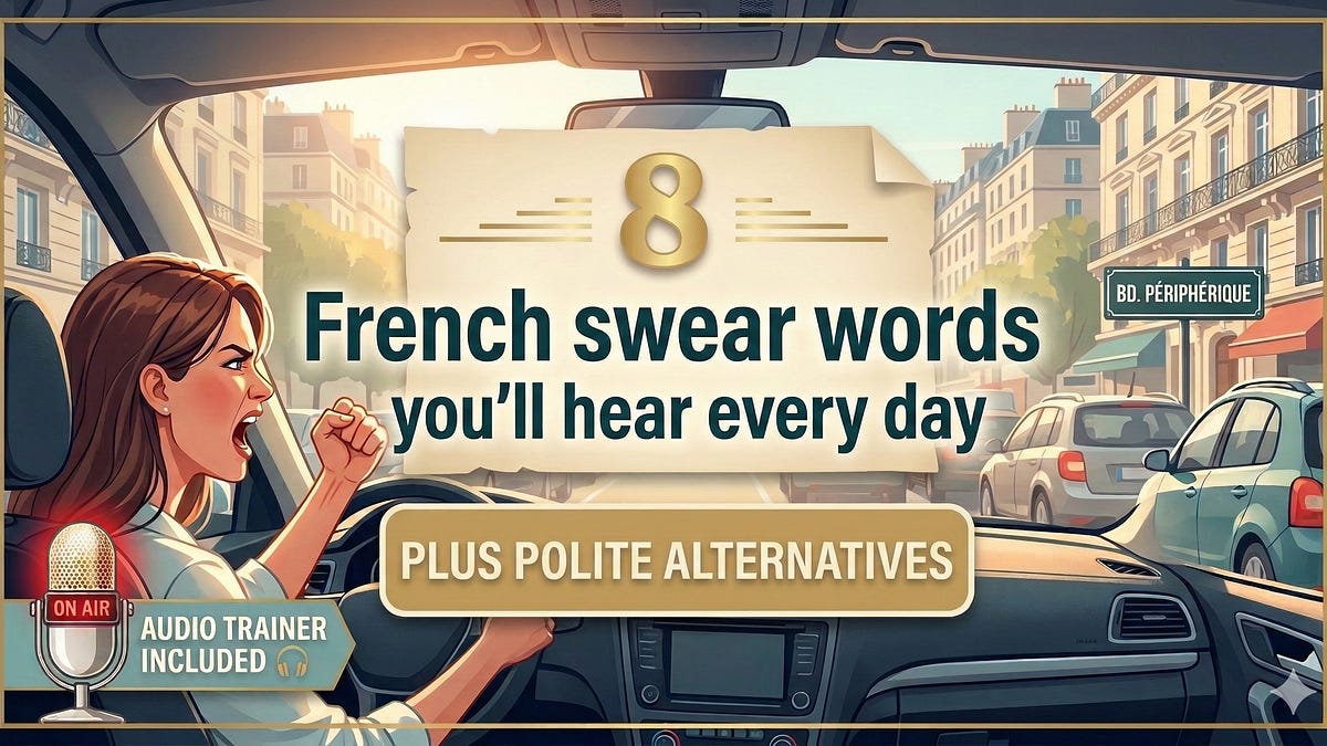 8 French swear words you’ll hear every day