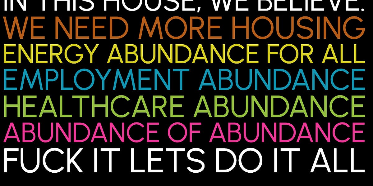 Don’t make abundance the moderate omnicause