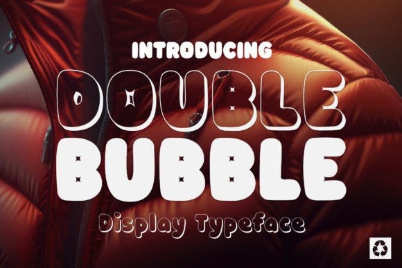 create bubble font