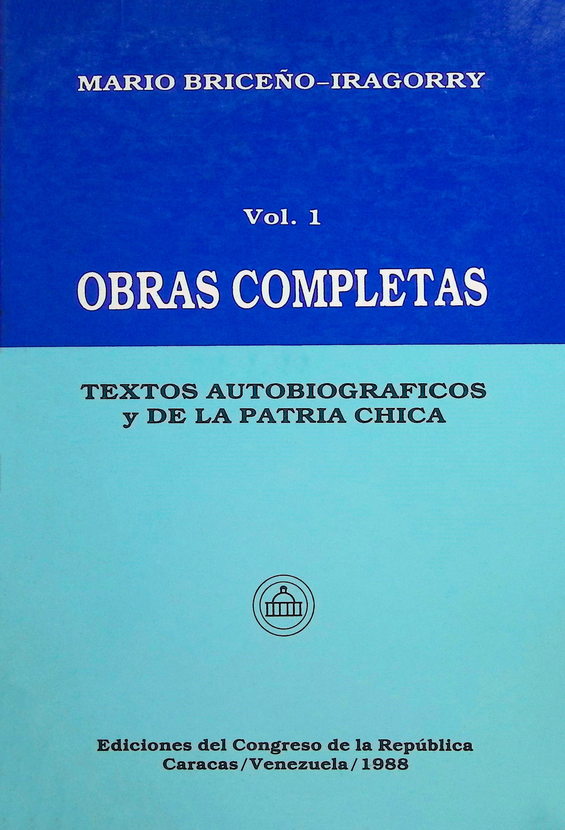 Obras de Mario Briceño-Iragorry