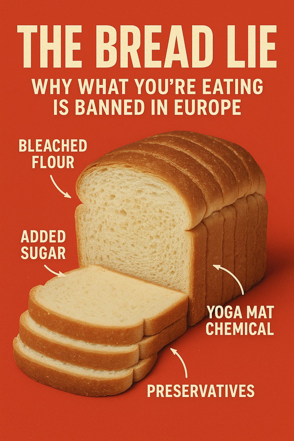 The Bread Lie: Why American Bread Isn’t Real Food — And Is Banned in Europe