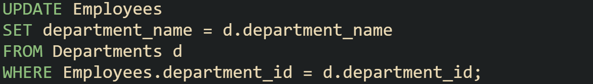 How to Update One Table Using Data from Another in SQL