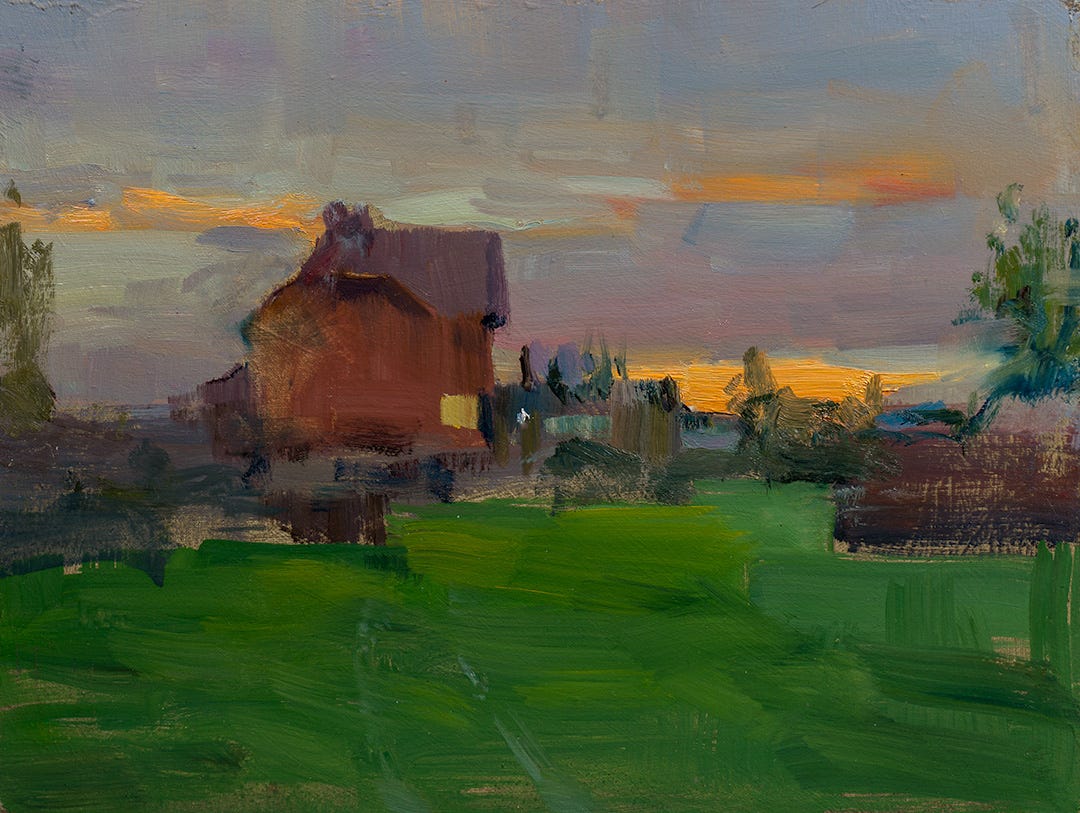 Battling light and time - Alex Kelly Art