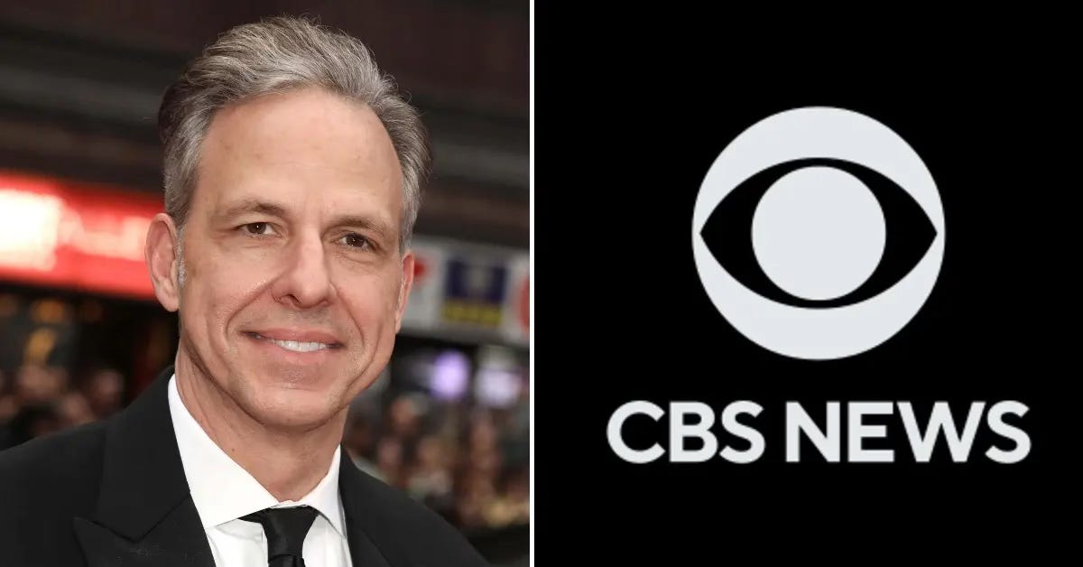 EXCLUSIVE: Jake Tapper Gunning for CBS Gig Under New Boss Bari Weiss ...
