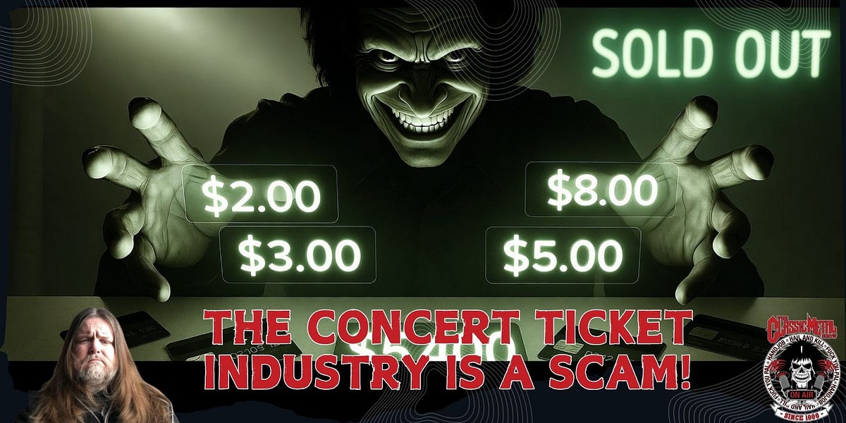 The Concert Ticket Industry is a SCAM! - The CMS Network