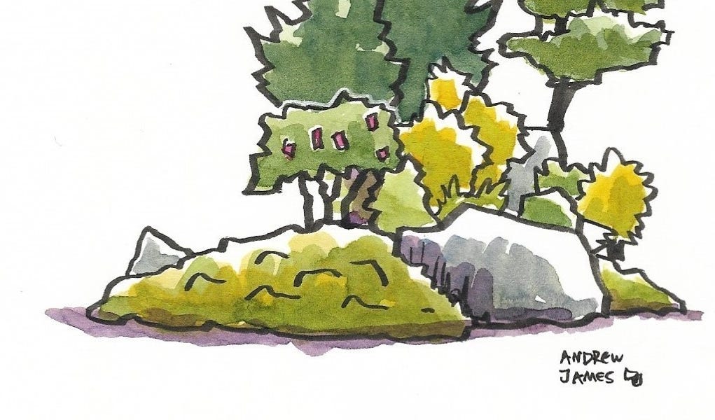 Drawing isn't real - by Andrew James