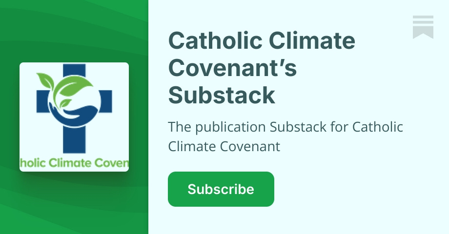 A Letter from the Staff of Catholic Climate Covenant