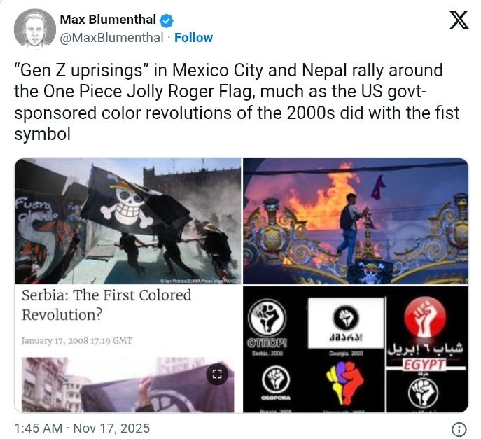 Mexico’s ‘Gen Z Rebellion’ Exposed as Viral Right-Wing Plot – Orinoco ...
