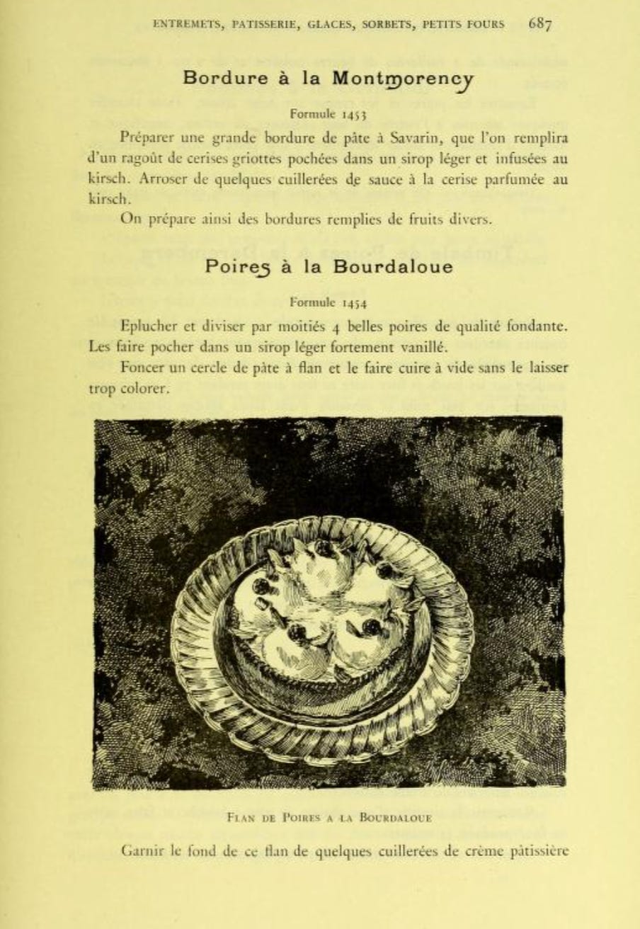 Poires à la Bourdaloue - Life's a Feast by Jamie Schler