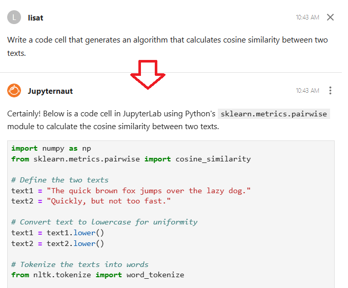 Jupyter AI: Transforming the Notebook into an Intelligent Laboratory