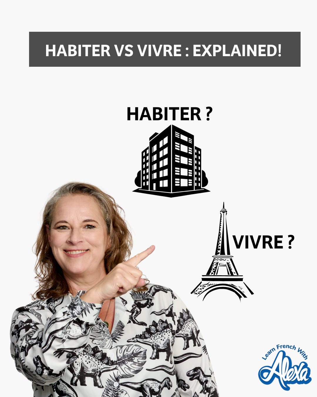 Habiter vs Vivre - French Grammar Explained!
