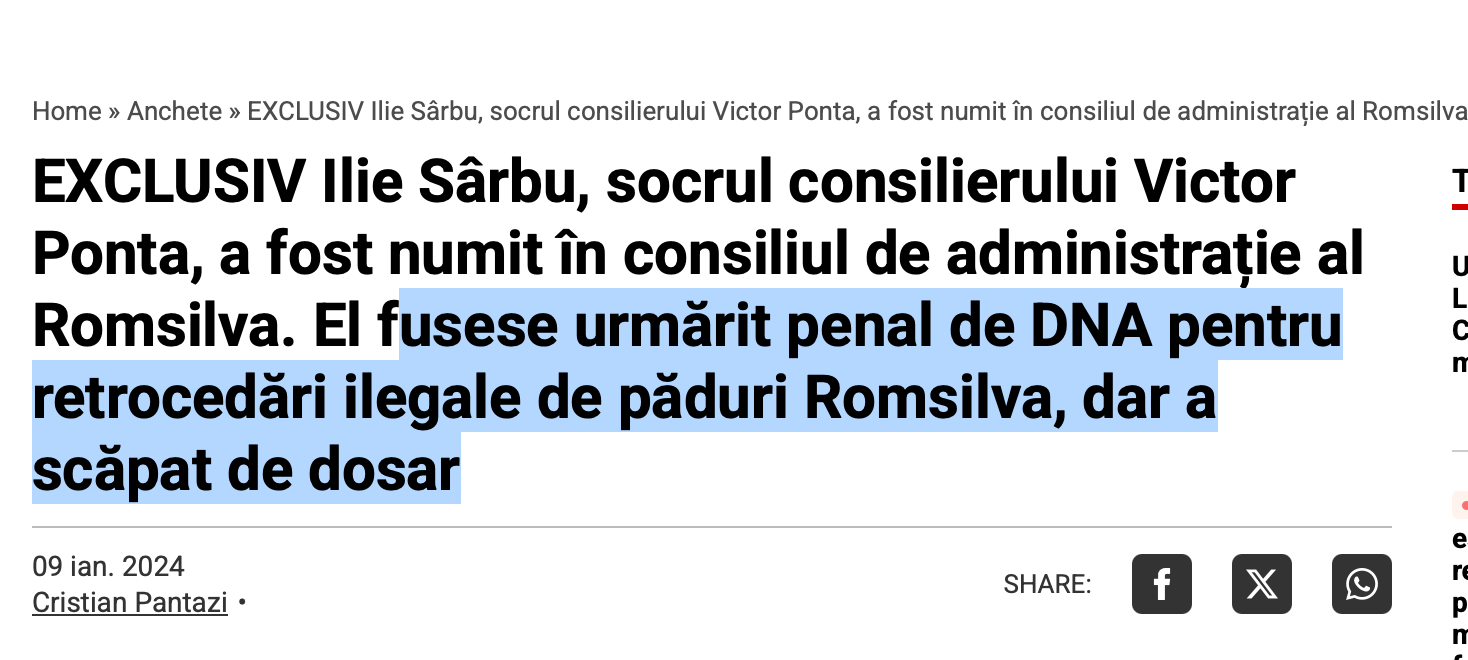 Opus nr. 539 - Martalogul Ilie Sârbu, consilier onorific la Curtea de ...