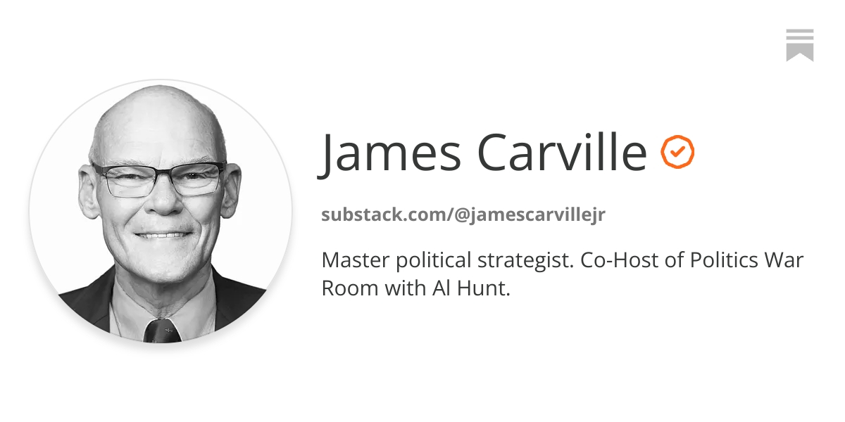 James Carville | Substack