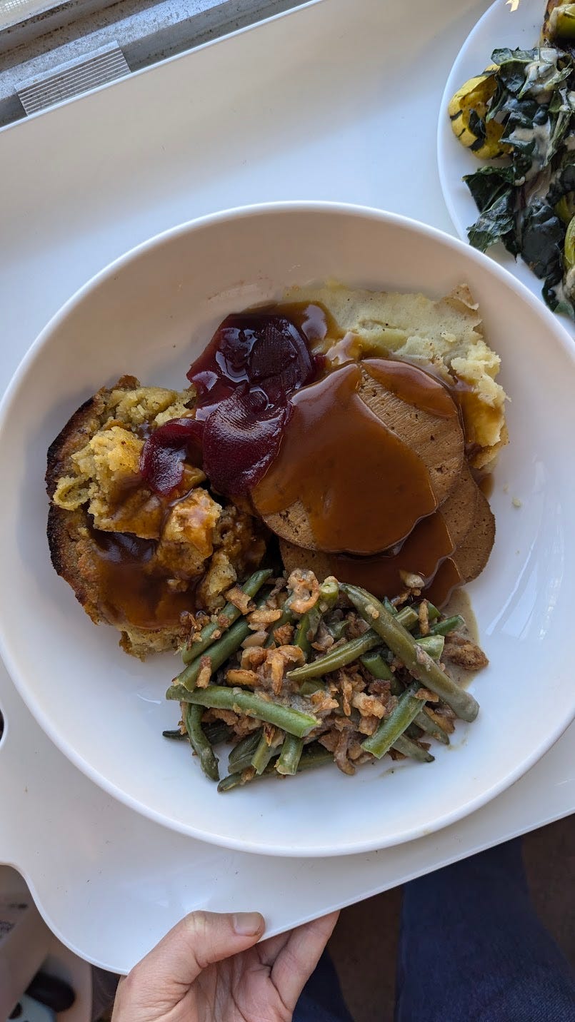 Thanksgiving meal planning (vegan!) - by kate 🌱🧶📚😻
