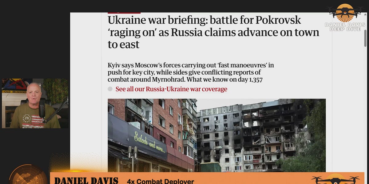 Pokrovsk Battle Rages On /Lt Col Daniel Davis