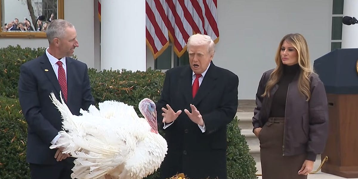 Trump Was the Real Turkey at the Pardoning Ceremony