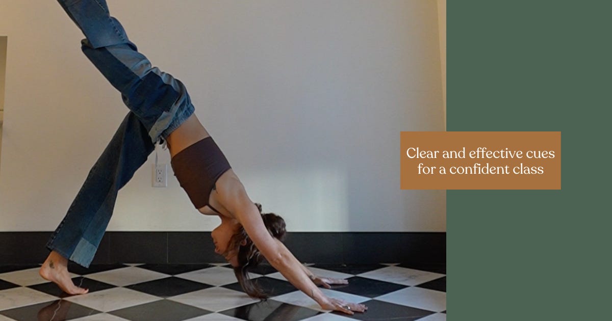 Clear and effective cues for a confident class