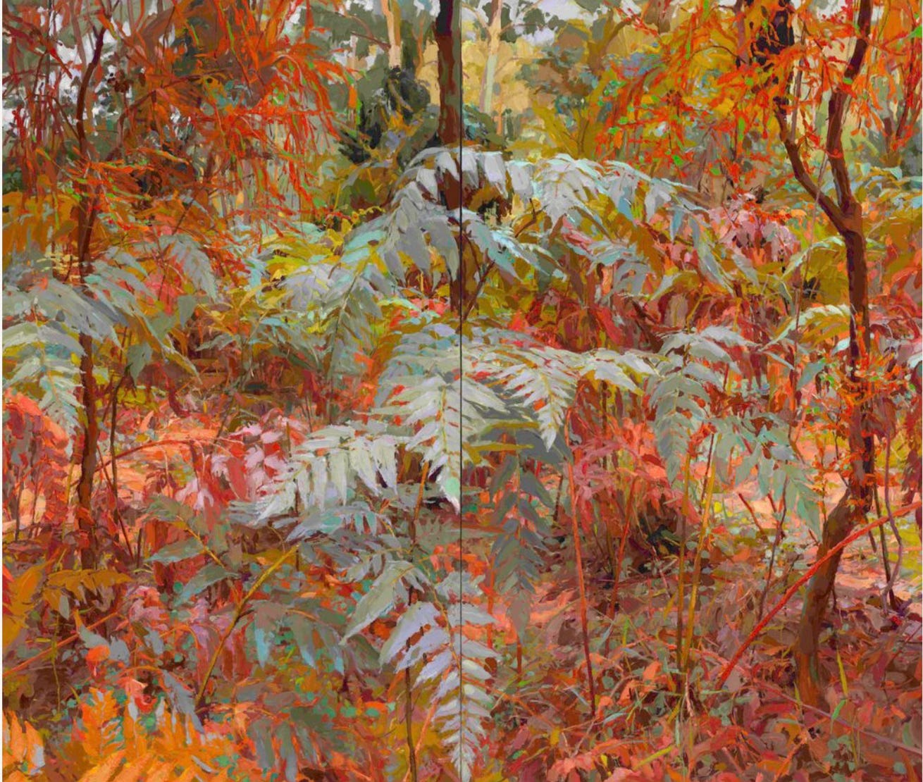 Mary Tonkin: Among the Trees - by John McDonald