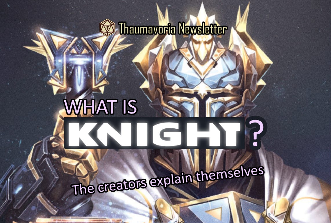 Knight is a French RPG 18 years in the making - Thaumavoria
