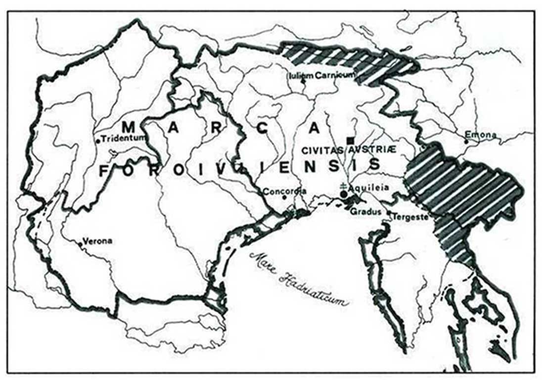 Venetian Geography - Part I: The territorial continuity of Venetia