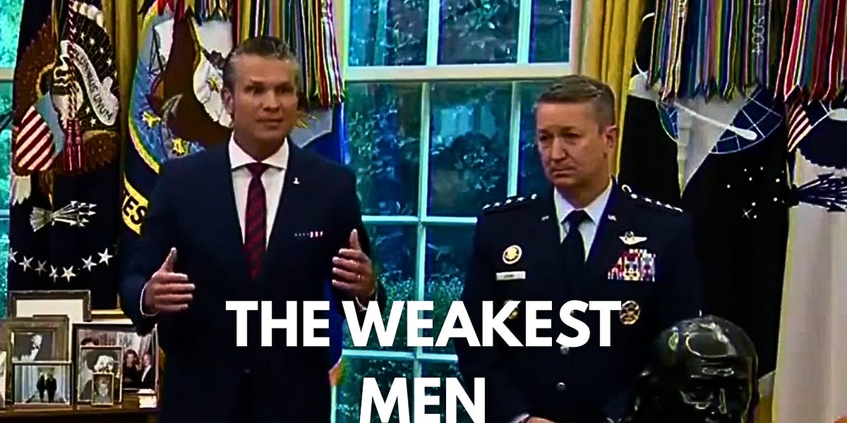 The Weakest Men: Fascism, War, and the Illusion of Strength