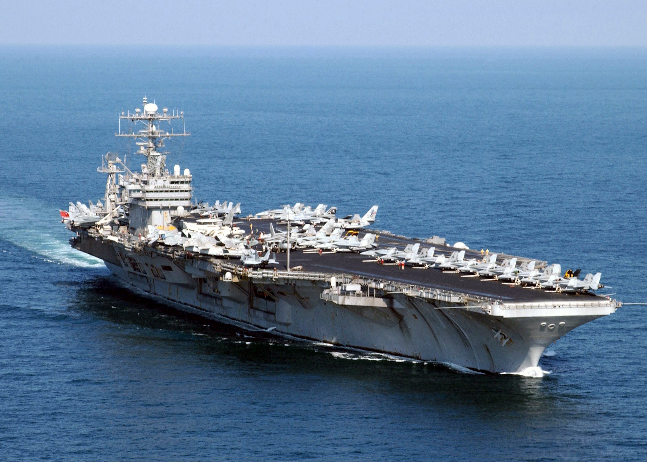 USS Abraham Lincoln Confirmed Sailing in Indian Ocean Bordering ...
