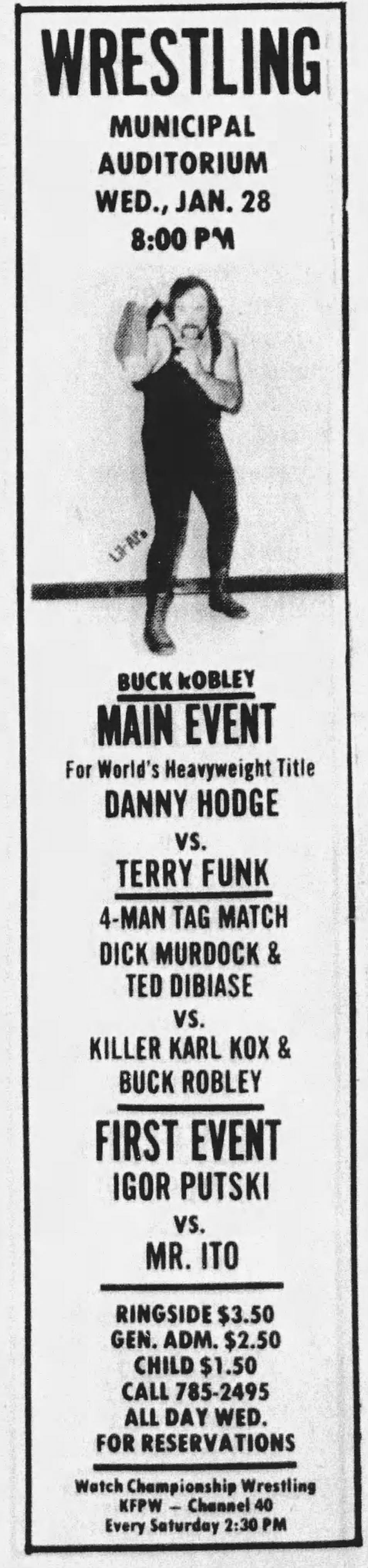 The Evolution of Wrestling: The Year of 1975