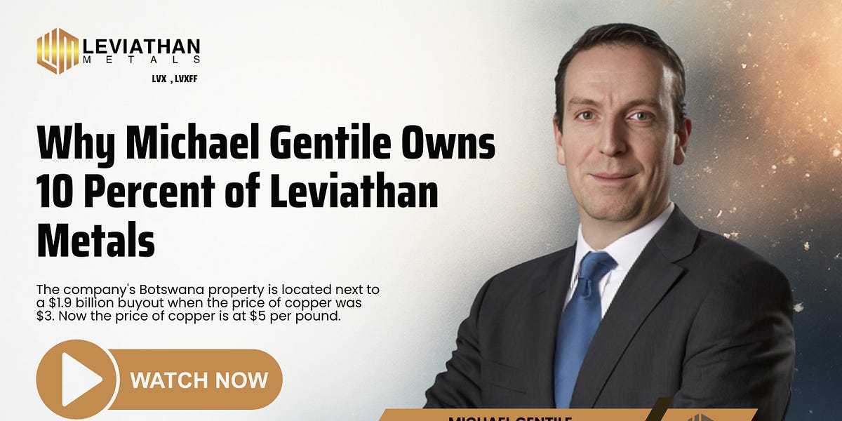 Why I Bought ~10% of Leviathan Metals — Michael Gentile on Botswana ...