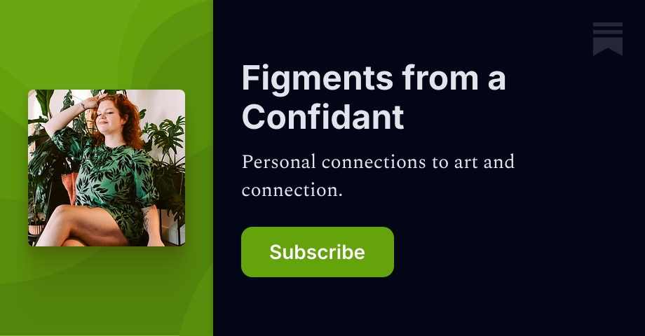 Figments from a Confidant | Aubrey Singer | Substack