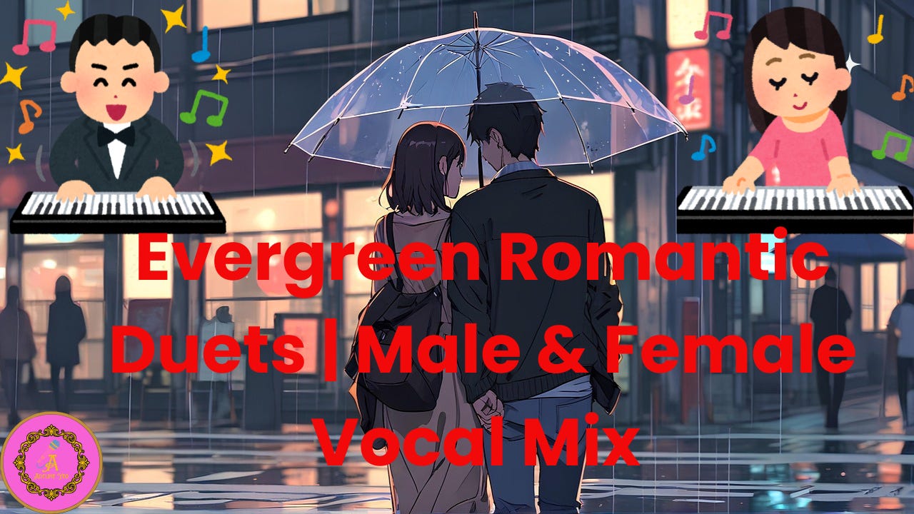 Evergreen Romantic Duets | Male & Female Vocal Mix Playlist — Timeless ...