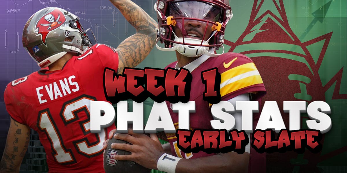 Phat Stats Week 1 - Sunday Early Slate