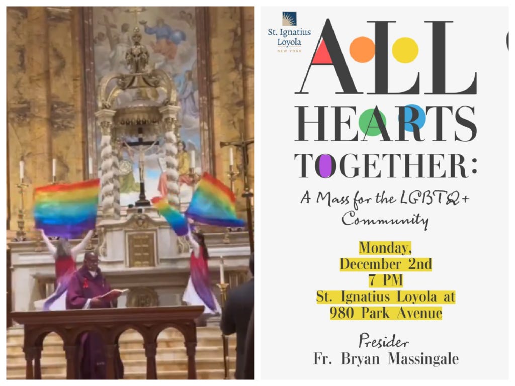 Prominent LGBTQ-Affirming Roman Catholic Church Waves Pride Flags ...