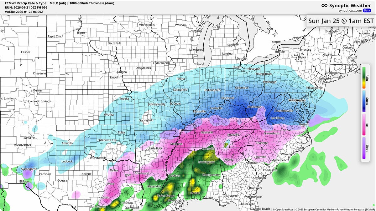 A High-Impact Weekend Winter Storm. Forecast Details, Model Trends, and ...