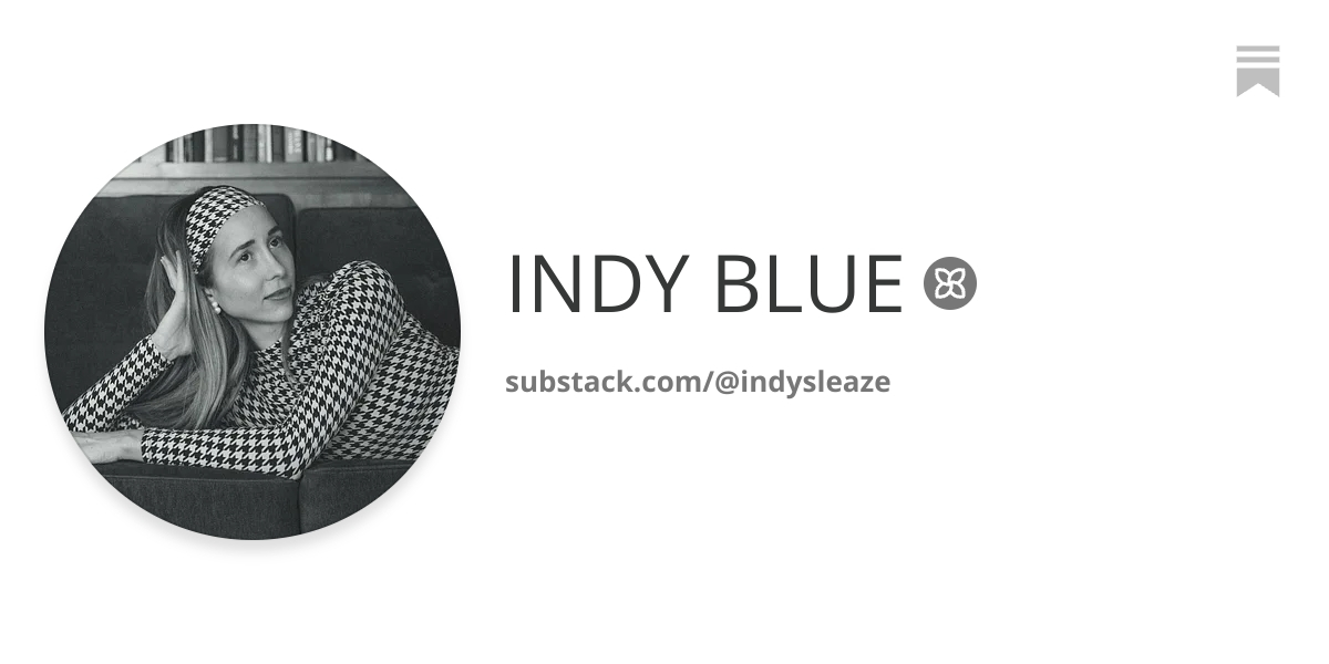 INDY BLUE | Substack