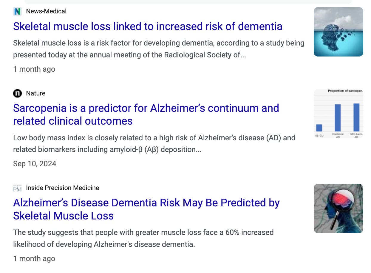 Muscle Loss and Alzheimer's: What's the Connection?