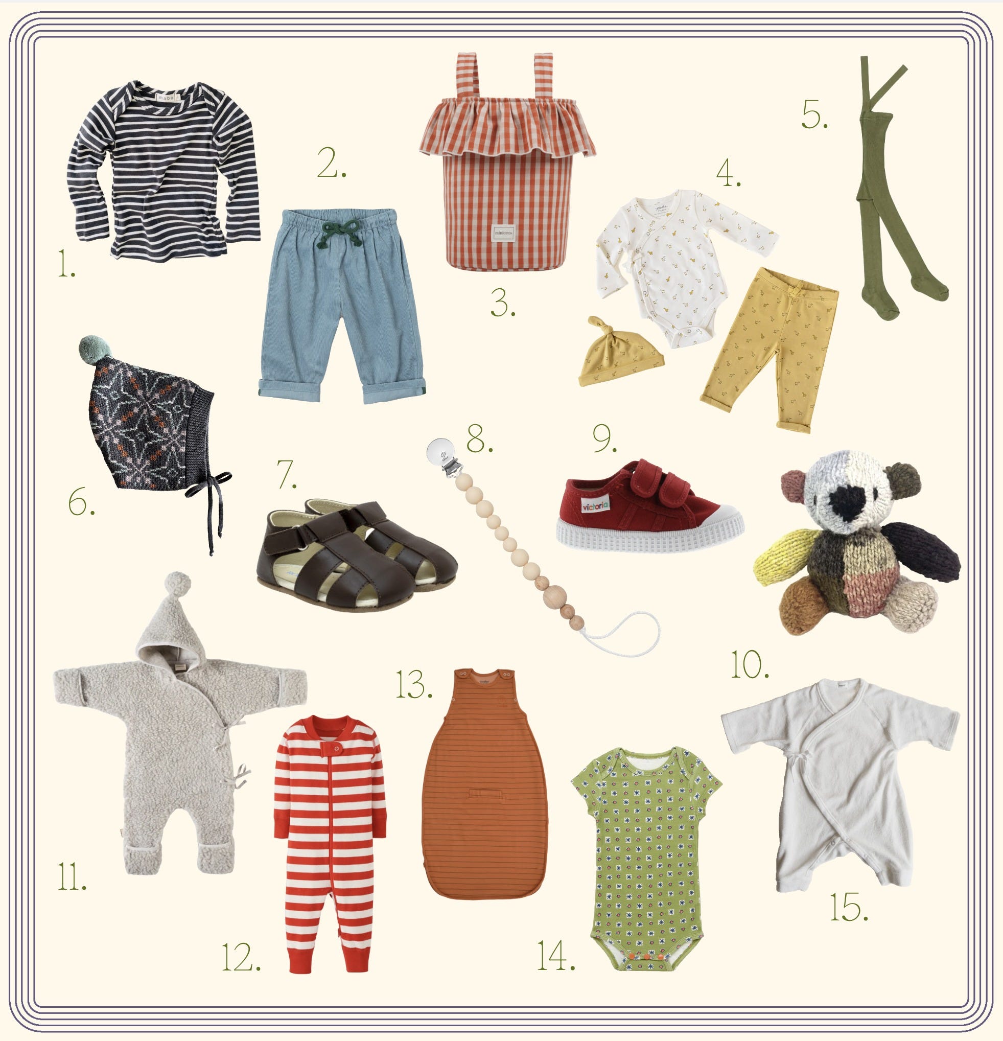 More Thoughts on Baby Clothes! A List of Brands and Retailers I Love