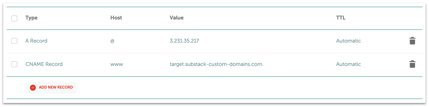 How Use a Custom Domain with Substack
