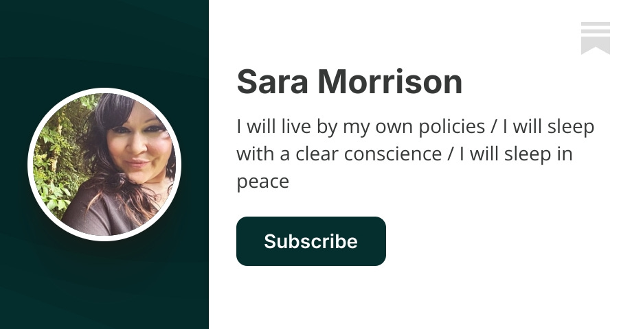 Sara Morrison | Substack